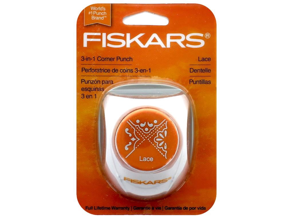 Fiskars Craft Punch 3 In 1 Lace Corner - Walmart.com