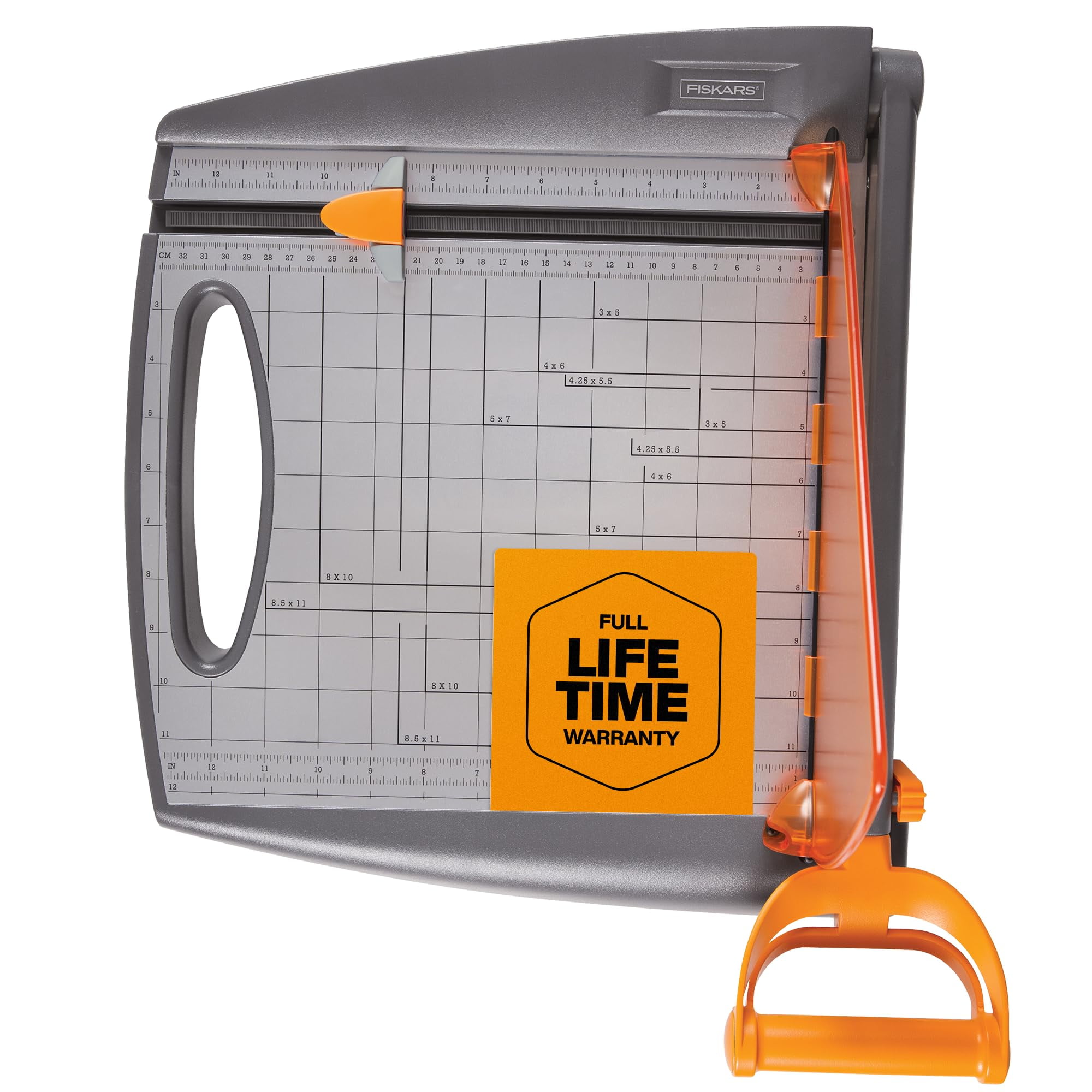 Fiskars Deluxe Bypass Paper Cutter with Safety Guard - Guillotine ...