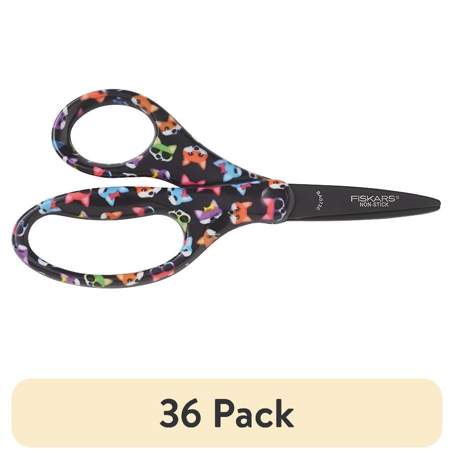 (36 pack) Fiskars Designer Kids 3-Piece Set, 5" Scissors, 12" Ruler and ...