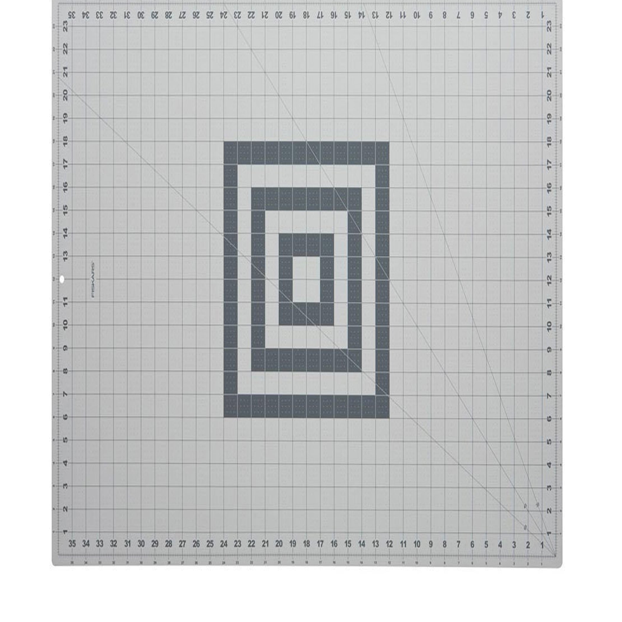 Fiskars Eco 24 36 grid Cutting Mat fabric for fashion and upholstery ...