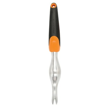 Fiskars Stand-Up Weeder with Four-Claw Easy Puller, 39.25 in, Stainless ...