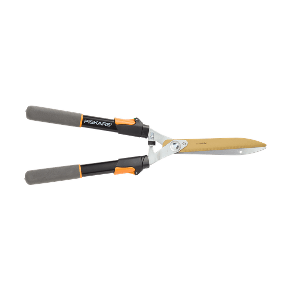 Fiskars Extendable Power-Lever Titanium Hedge Shears - Walmart.com