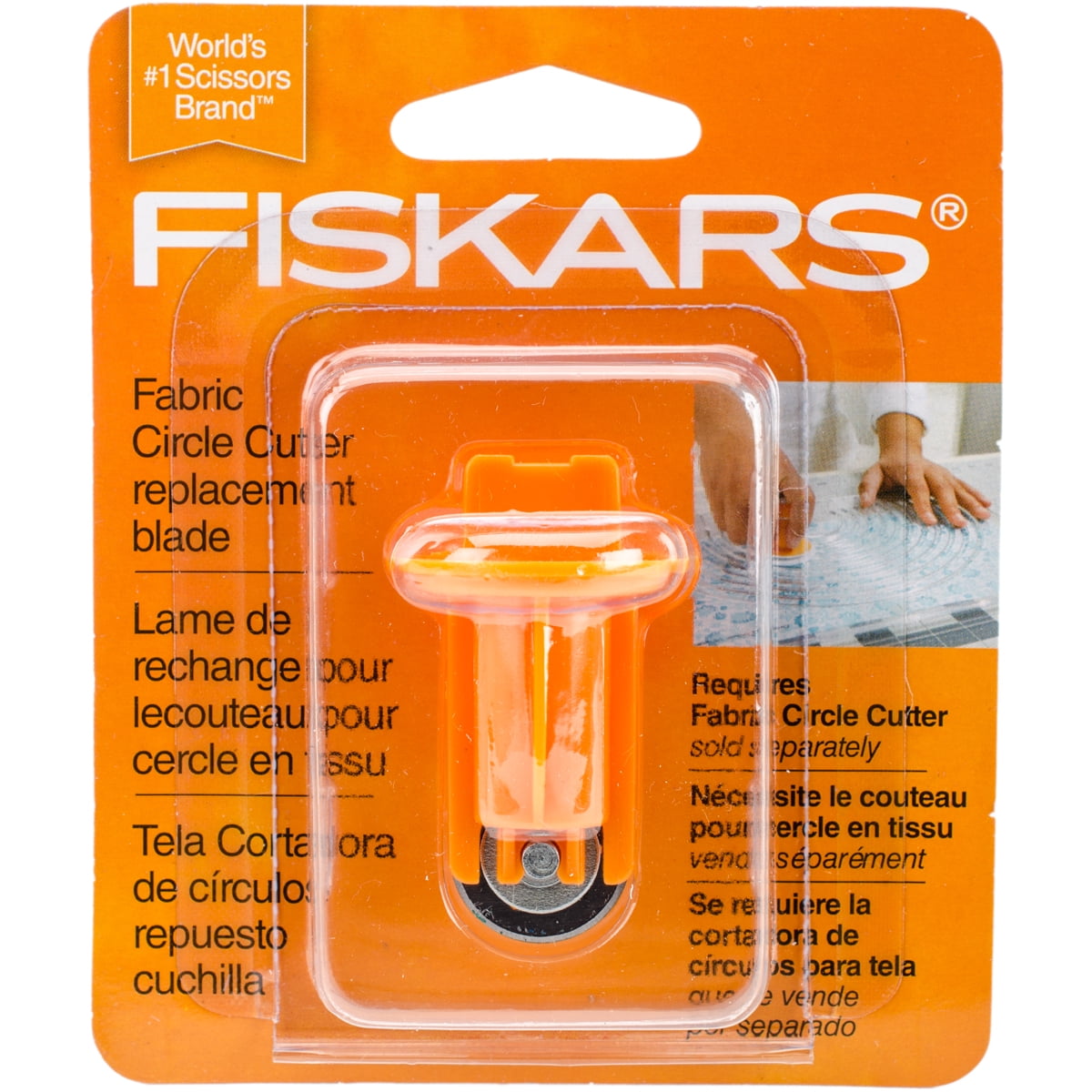 Fiskars Fabric Circle Cutter Blade Refill, 1 Each - Walmart.com