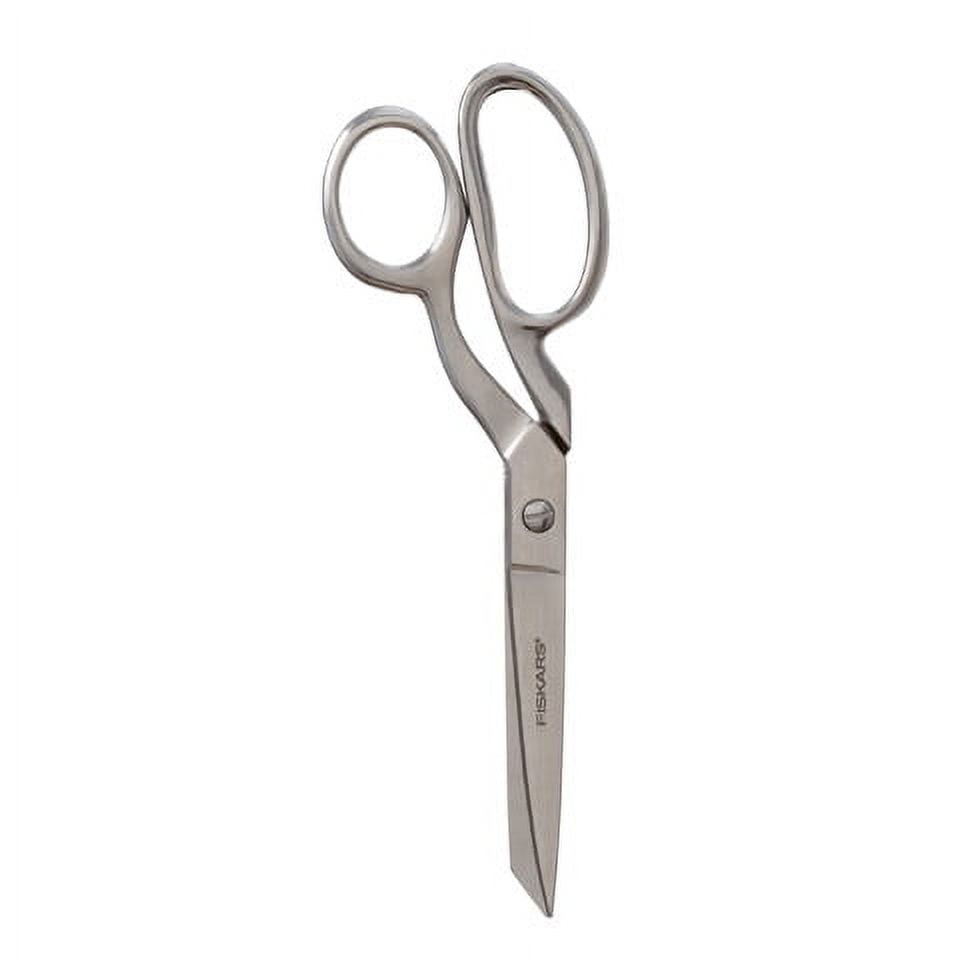 Fiskars Forged Scissors - 8" Stainless Steel, Fabric Scissors - Silver ...