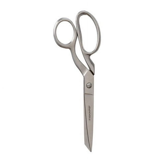 Fiskars Forged Scissors - 8" Stainless Steel, Fabric Scissors - Silver ...