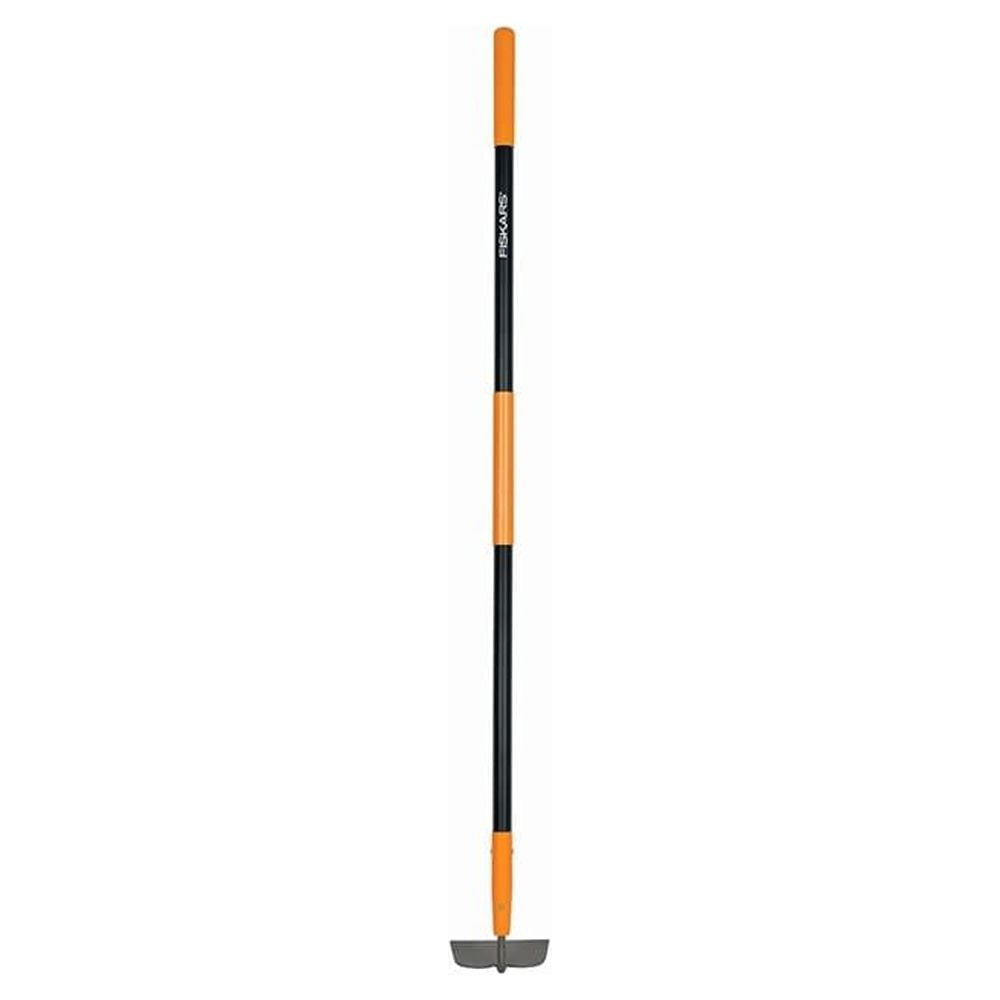 Fiskars Garden Hoe, Fiberglass Handle with Powder-Coated Steel Hoe ...