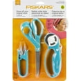Fiskars Garment Sewing Fashion Starter Set 3pcs-Rotary Cutter, Thread Snips & Scissors - Walmart.com