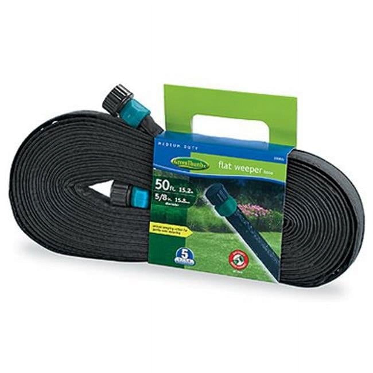 Fiskars Green Thumb Flat Weeper & Soaker Hose for Garden Lawn Watering ...