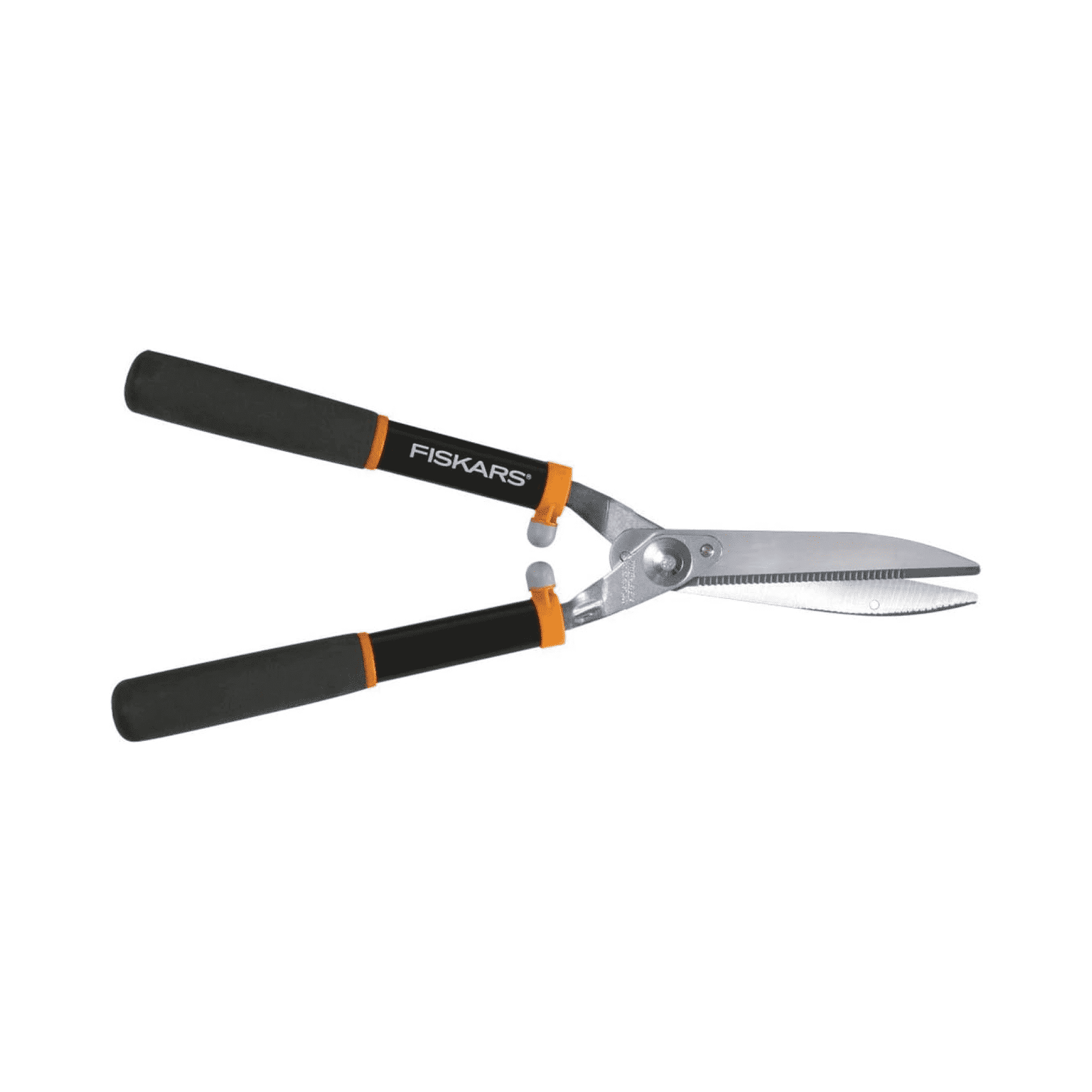 Fiskars Power-Lever Steel Serrated Hedge Shears, Heavy Duty Blade ...