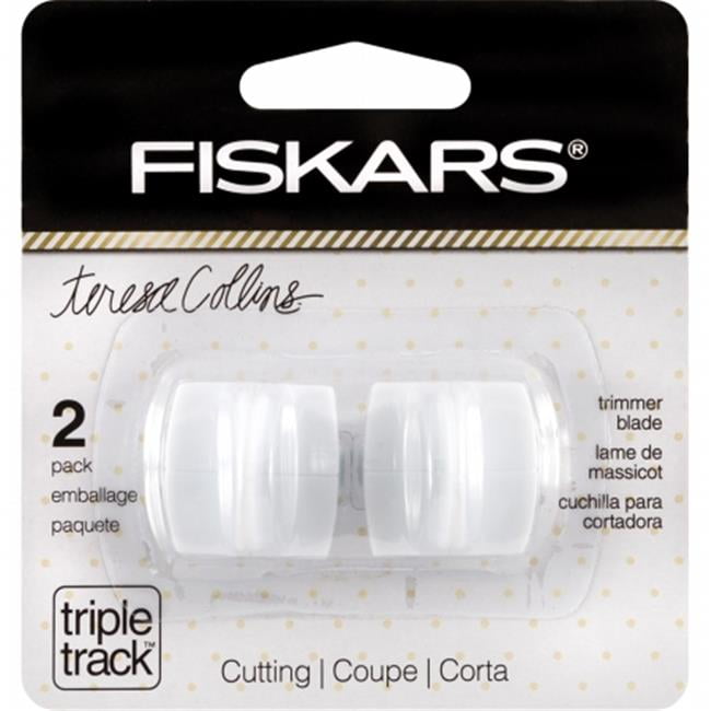 196870TC Fiskars High Profile Triple Track Blades, White - Walmart.com