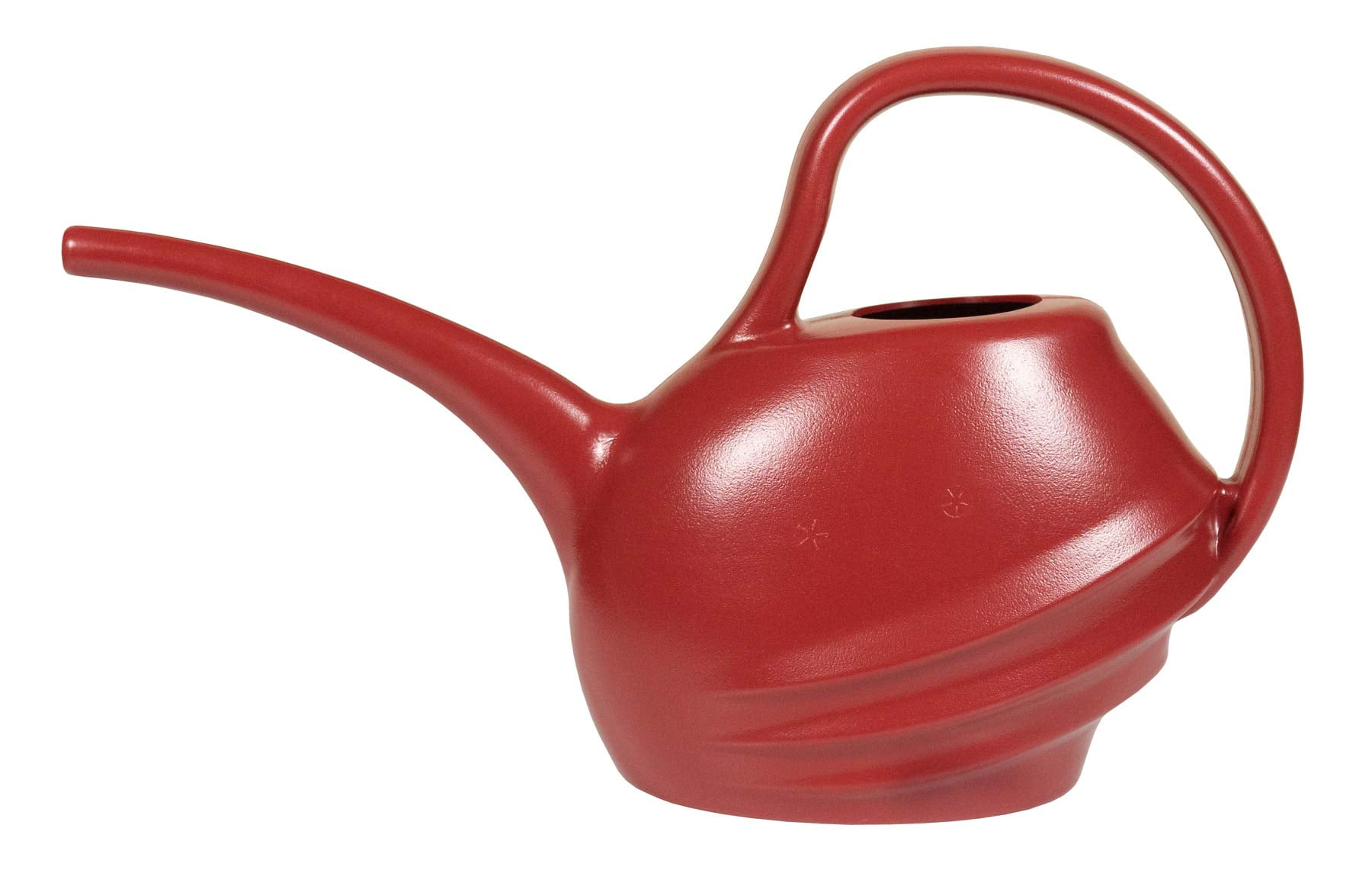 Fiskars Watering Can, 1.5 L, Lightweight Plastic, Long Spout, Red ...