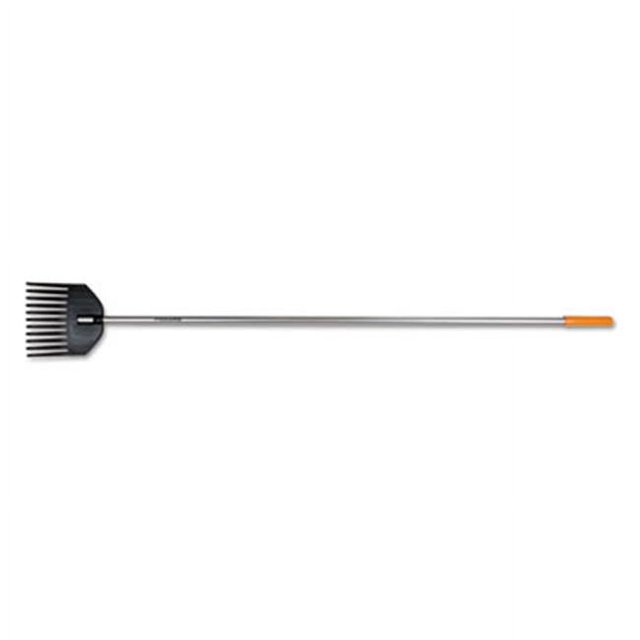Fiskars Manufacturing 96615935J Shrub Rake 8 in. Head Handle - Black ...
