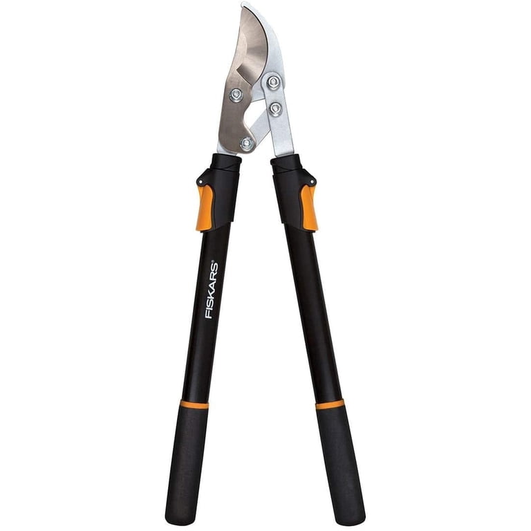 Precision Ground Blade Fiskars Bypass Lopper - Telescoping Power-Lever ...