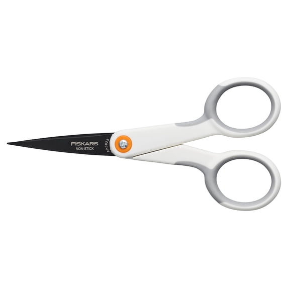 Fiskars, Micro-Tip Scissors, 5" with Softgrip, Stainless Steel Blades ...