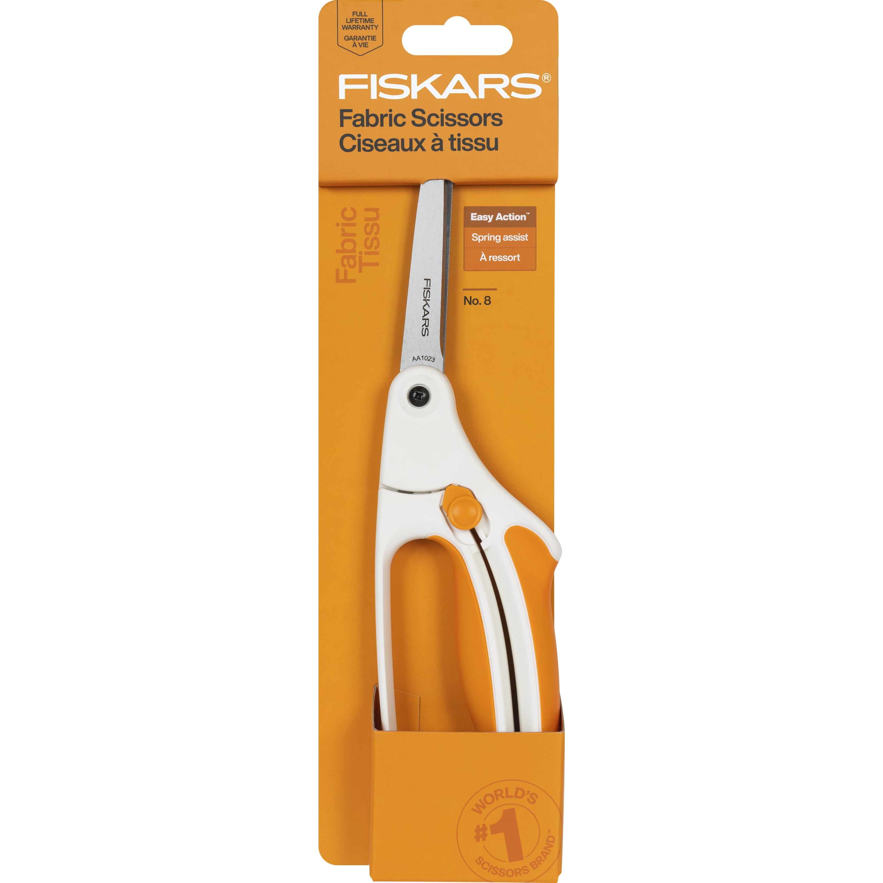 Fiskars Premier Easy Action No. 8 Bent Scissors - Walmart Business Supplies