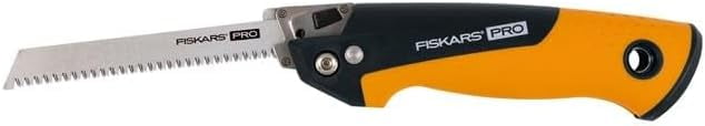 Fiskars Pro POWER TOOTH Compact Utility Hand Saw (6 in blade ...