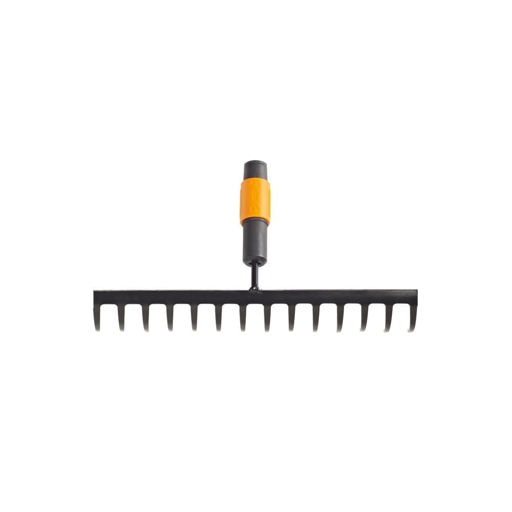 Fiskars QuikFit Interchangeable Garden Rake Head, 14 Tine, Hardened ...