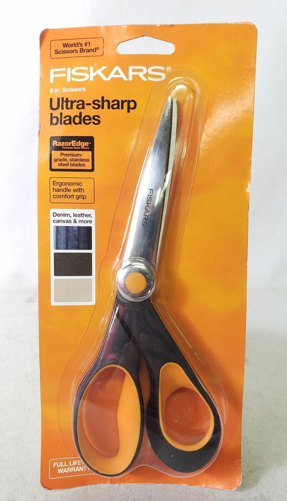 Fiskars Razor Edge 8" Fabric Shears - Walmart.com