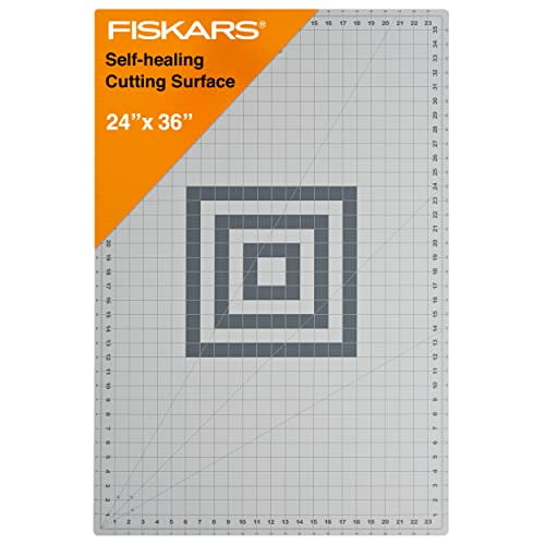 Fiskars Self Healing Cutting Mat with Grid for Sewing, Quilting, and ...