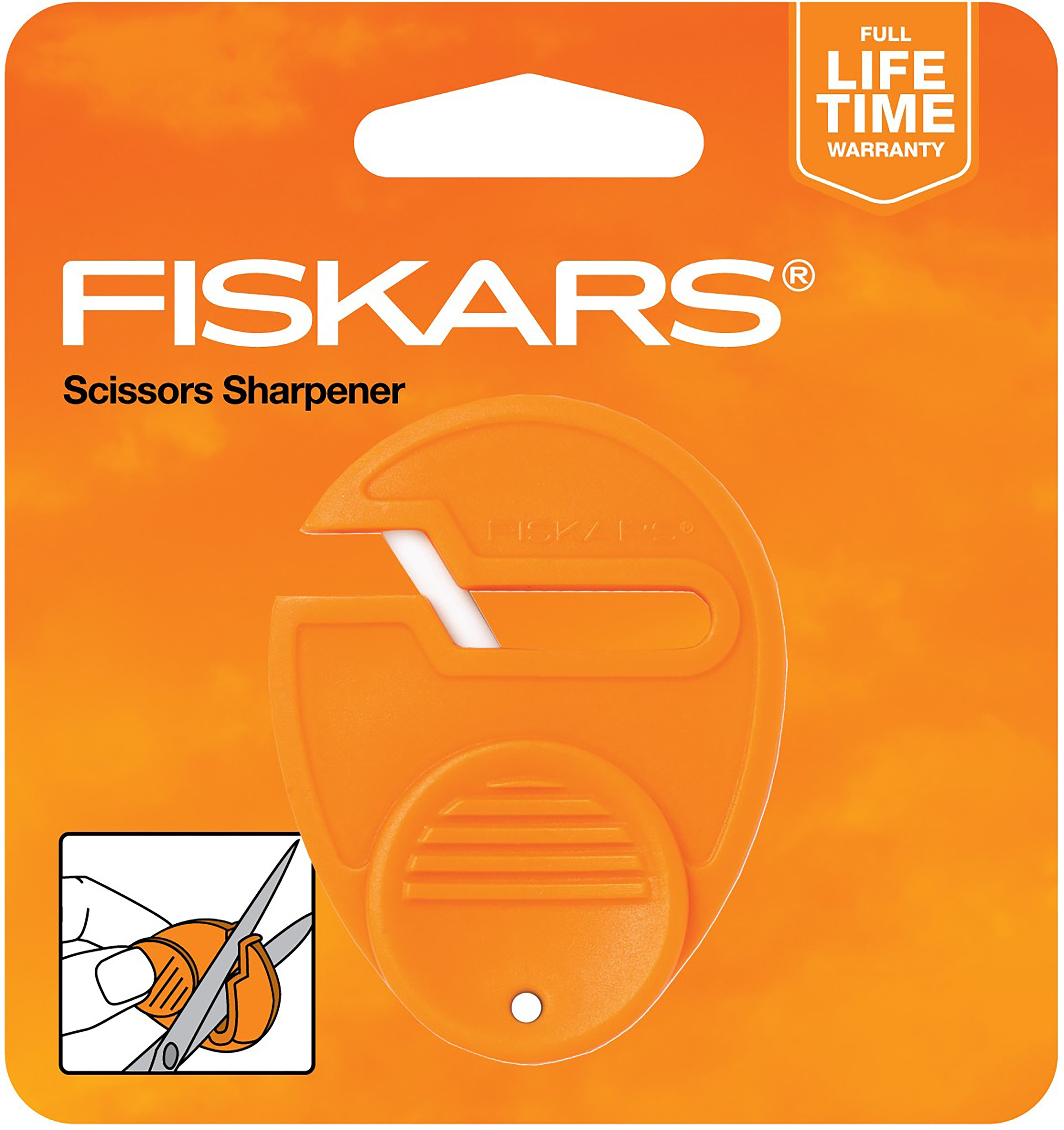 Fiskars Compact Sewing Scissor Sharpener, Handheld Blade Restorer ...