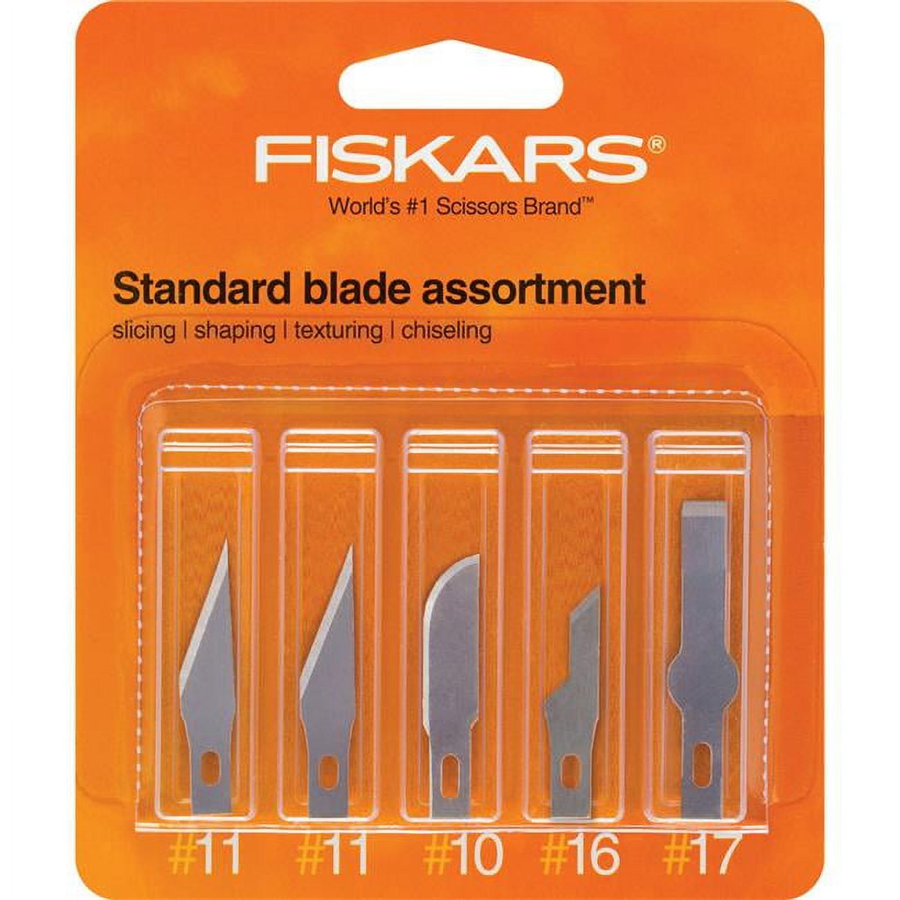 Fiskars Standard Blade Assortment 5/Pkg - Walmart.com