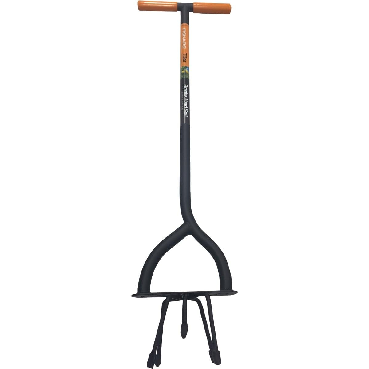 Fiskars Tiller Cultivator for Garden and Lawn, Extendable (40"- 60 ...