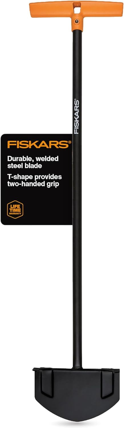 Fiskars Tiller Cultivator for Garden and Lawn, Extendable (40"- 60 ...