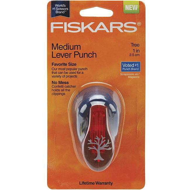 Fiskars 'Tree 1' Medium Lever Punch - Walmart.com