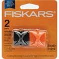 Fiskars Triple Track Replacement Blades 2/Pkg-Straight & Scoring ...