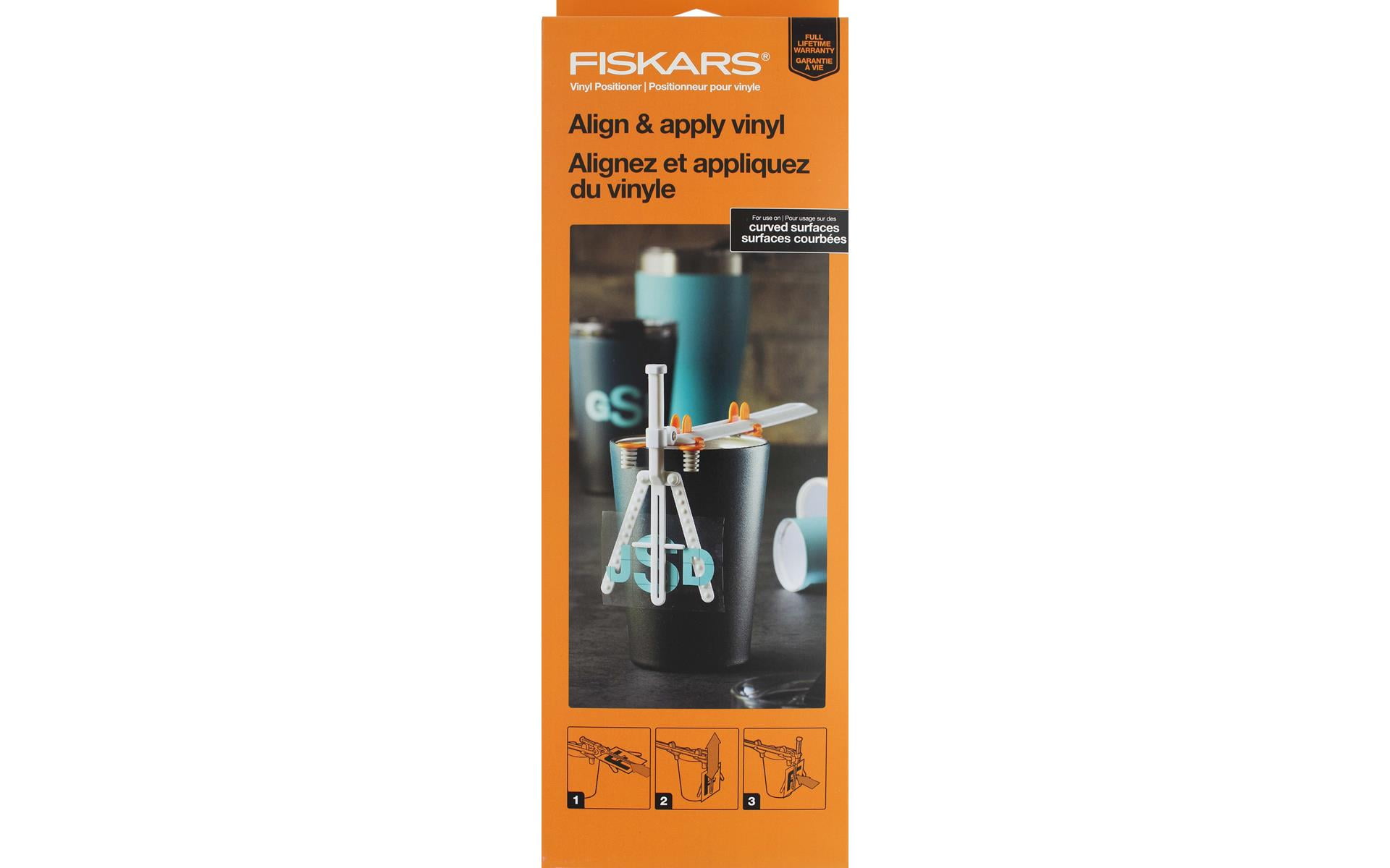 Fiskars Vinyl Alignment Tool Curved - Walmart.com