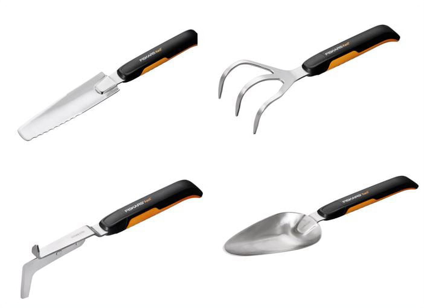 Fiskars Xact 4-Piece Garden Hand Tools Set - Walmart.com