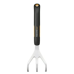 "Fiskars 24"" Aluminum Leaf Rake with Cushioned Grip for Garden ...