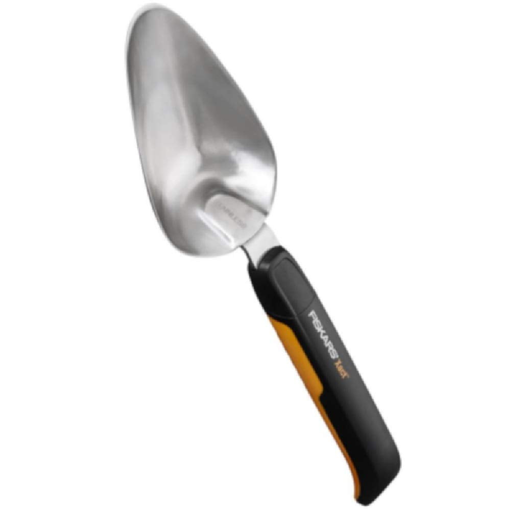 Fiskars Xact Hand Rake, Heavy Duty Gardening Hand Tool with Ergonomic ...