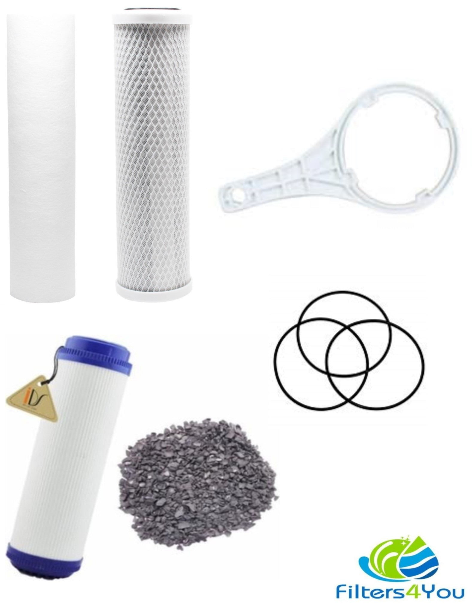 Fist Vertex Filter Replacement Kit FK-102 Pure Water Machine 3C-4.0 ...