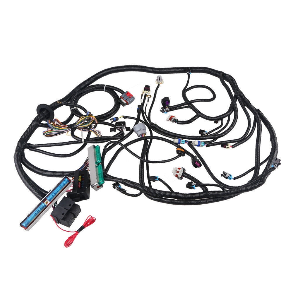 Fit 03-07 LS3 Vortec Standalone Wire Harness Drive By Wire 4L60E 4.8 5. ...