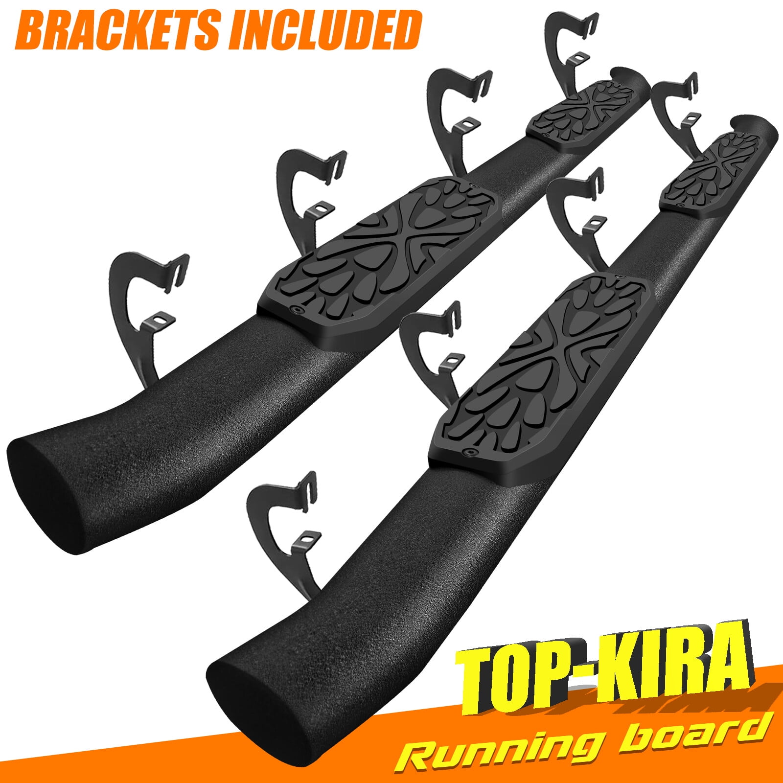 Fit 07-18 Silverado/Sierra Crew Cab 3.5" Side Step Running Board Nerf ...