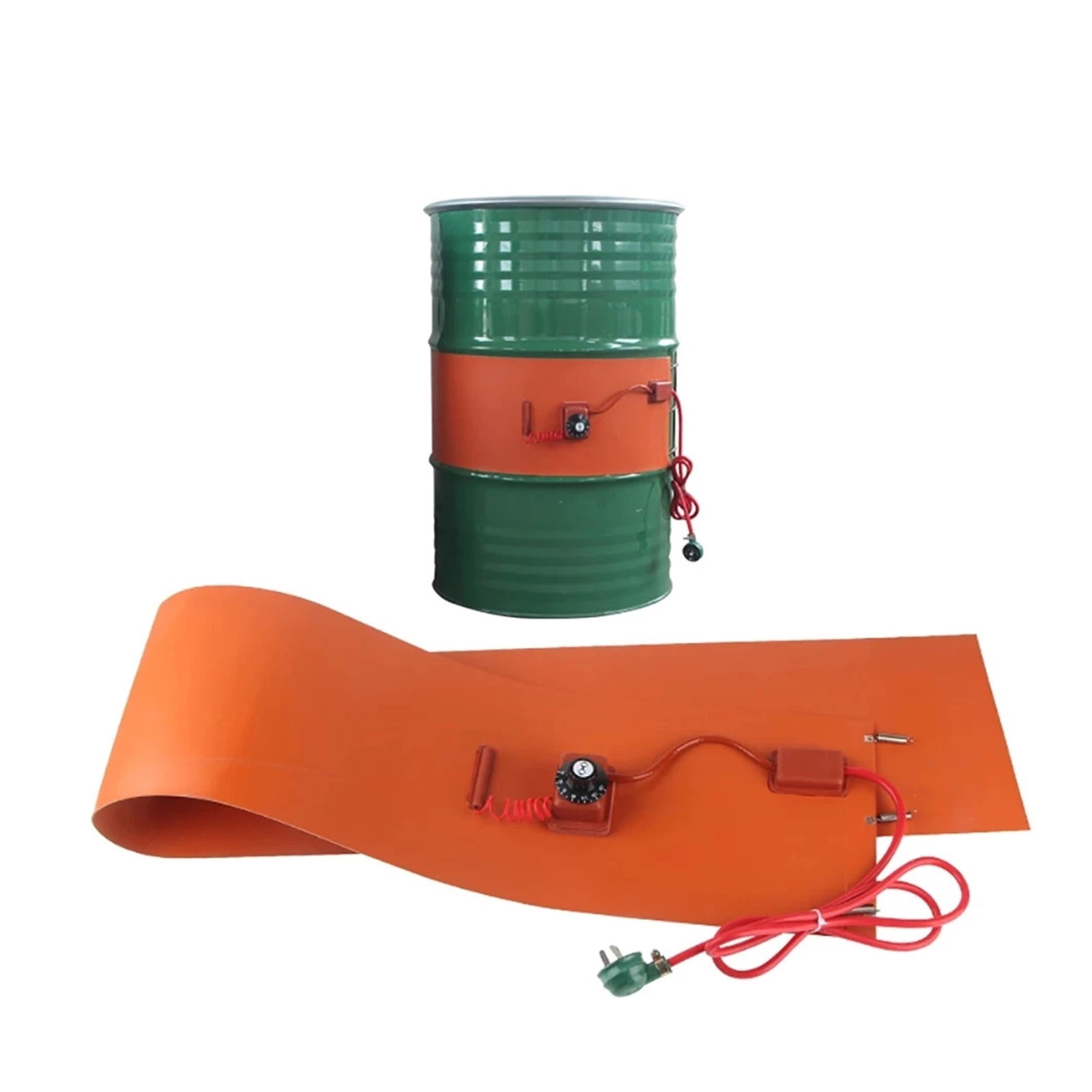 Fit 20-200L Drum 1000-3000W Flexible Silicone Band Drum Heater Blanket ...
