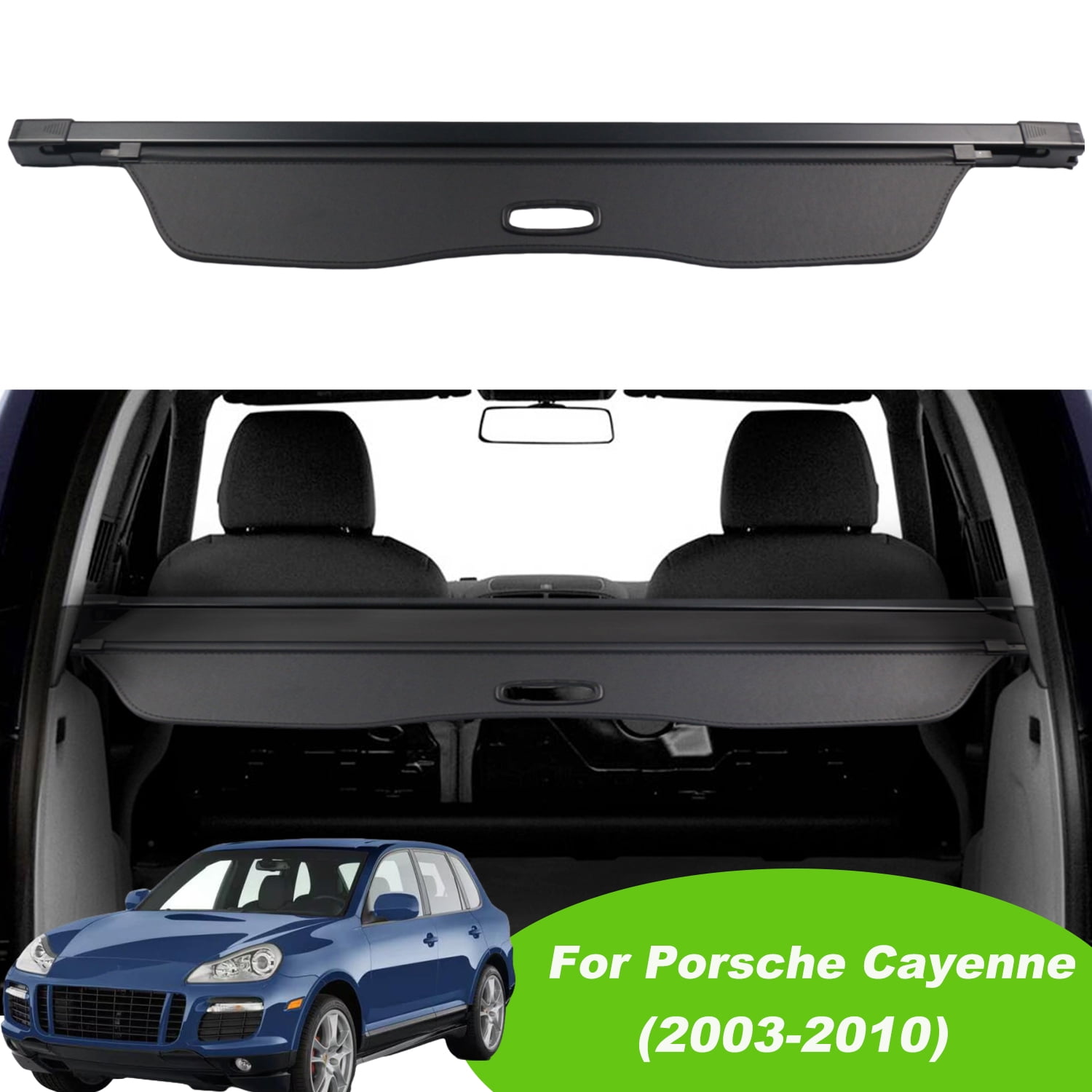 Fit 2003-2010 Porsche Cayenne Retractable Cargo Cover for 2010 2003 ...