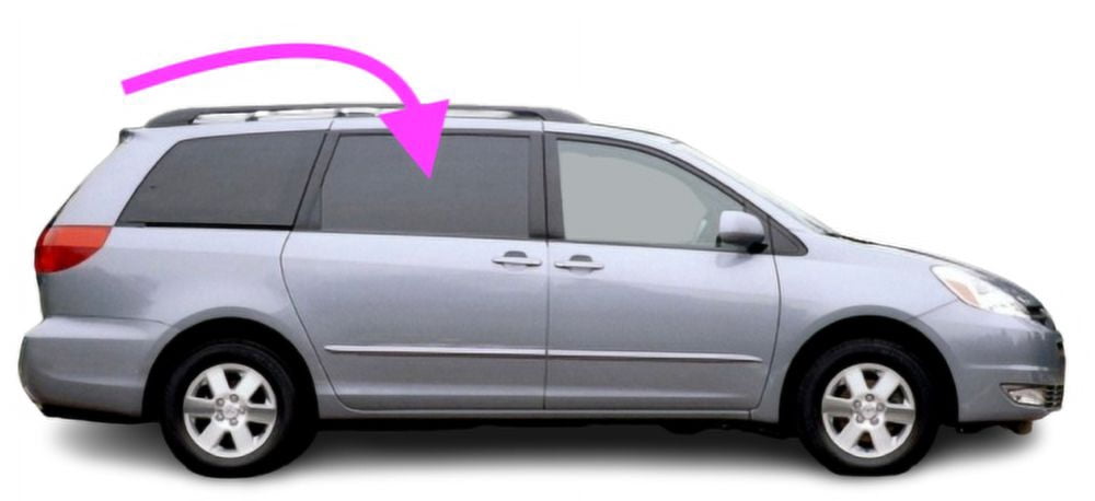 Fit:2004-2010 Toyota Sienna Passenger Rear Right Sliding Cargo Door ...