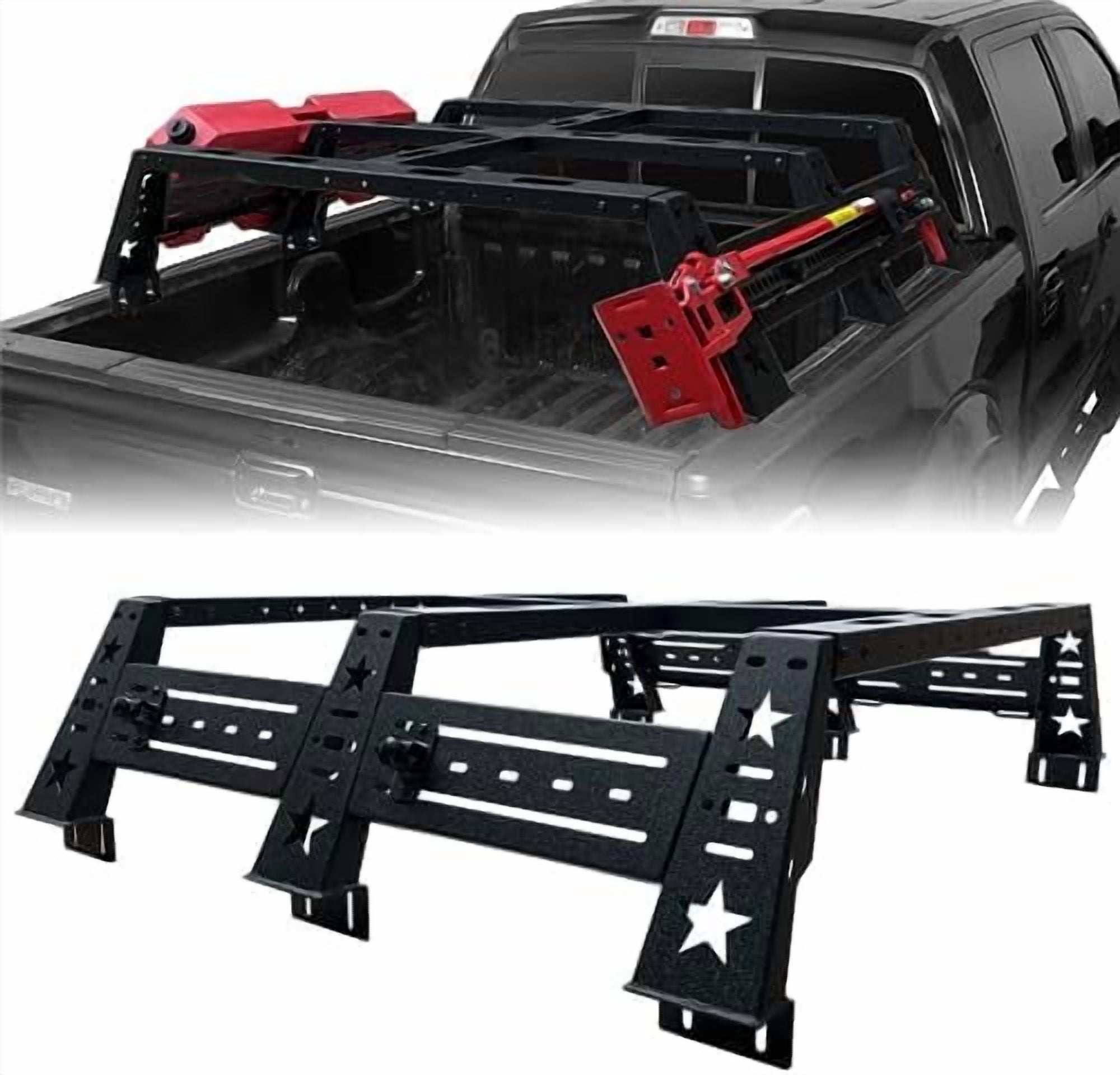 Fit 2009-2021 F150 and F150 Raptor SVT Steel Overland Rack Truck High ...