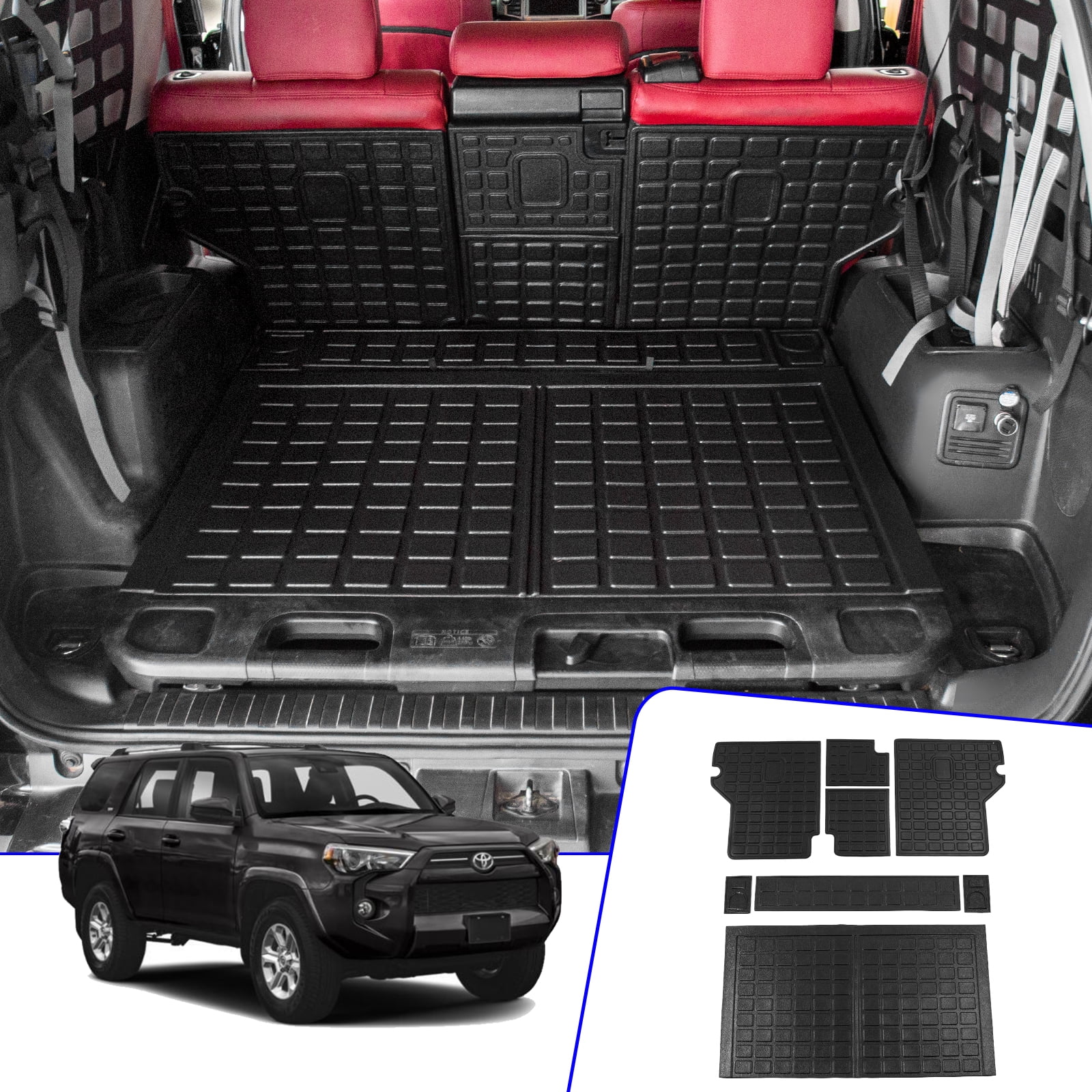 Fit 2010-2023 Toyota 4Runner 5 Seats Trunk Mat 4 Runner Accessories ...
