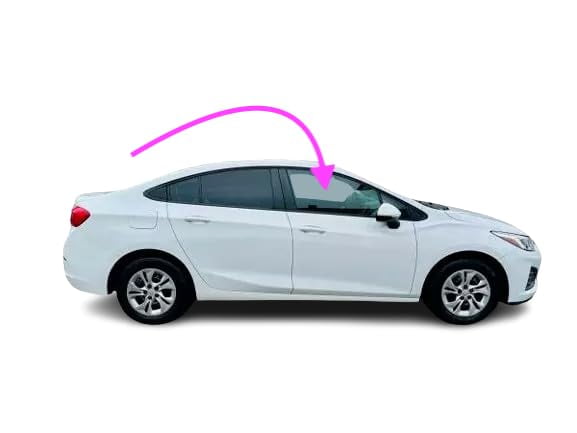 Fit: 2016-2019 Chevrolet Cruze Sedan,Hatchback Passenger Front Door ...