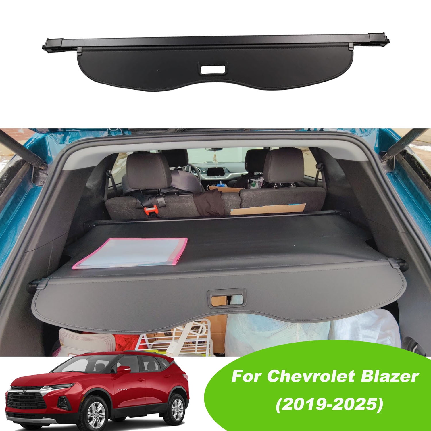 Fit 2019-2024 Chevrolet Blazer Retractable Cargo Cover For 2019 2020 ...