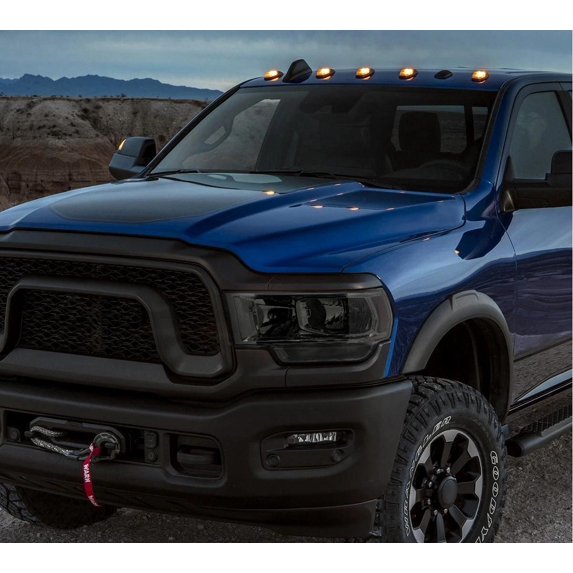 Fit 2019-2024 Dodge Ram 2500 3500 Smoked Halogen Headlights Headlamp ...