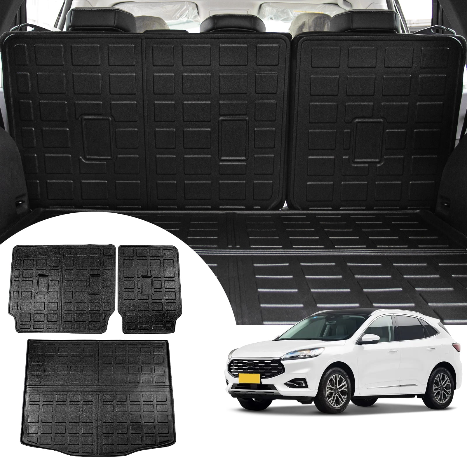 Fit 2020-2023 Ford Escape Cargo Mat Trunk Mat Cargo Liner TPE All ...