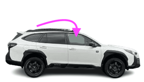 Fit 2020-2024 Subaru Outback Legacy Passenger Right Front Door Window ...