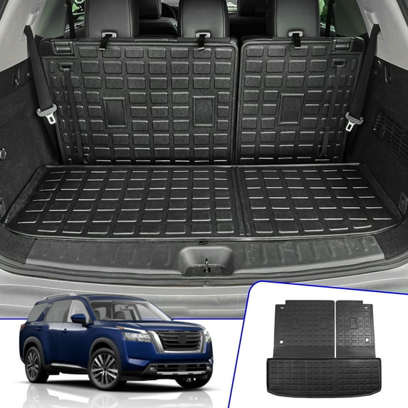 Fit 2022 2023 2024 Nissan Pathfinder Cargo Liner Trunk Mat TPE All ...