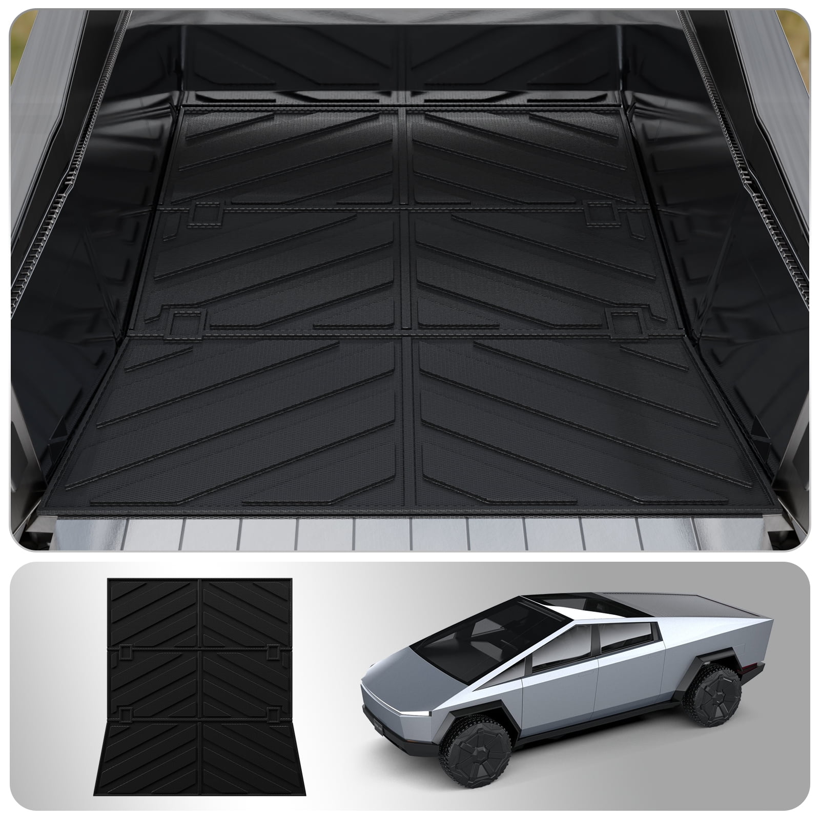 TPE All-Weather Bed Liner Mat for 2023 2024 Tesla Cybertruck - CAR ...