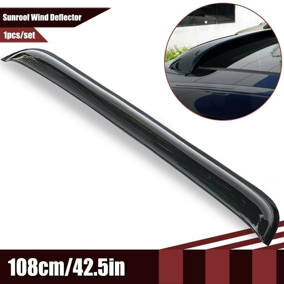 Fit 42.5 inch Shatterproof Sunroof Wind Deflector Tinted Sun and ...