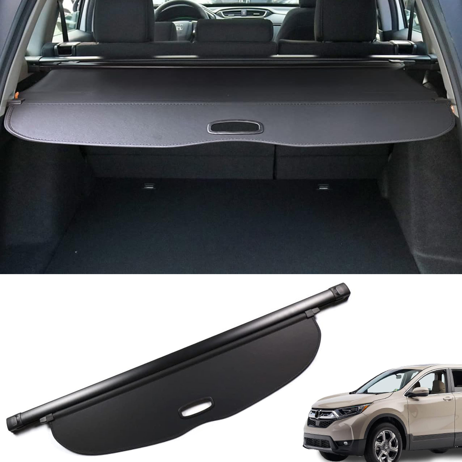 LABLT Trunk Cargo Cover Security Shield Fit for 2014-2018 Subaru ...